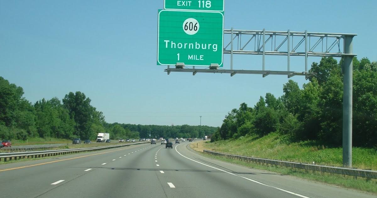 Luke's Signs: Interstate 95 & Route 606 - Spotsylvania County, VA ...