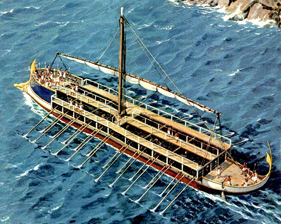 romanoimpero.com: NAVI DA GUERRA ROMANE