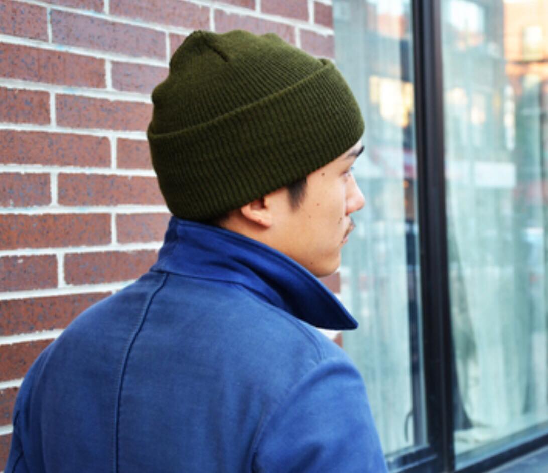 หมวก US. Military Genuine GI Winter USN Warm Wool Hat Watch Cap ใหม่