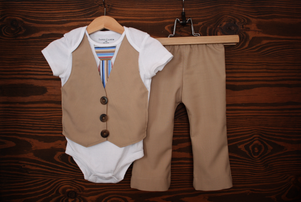 DIY : un costard pour bébé!