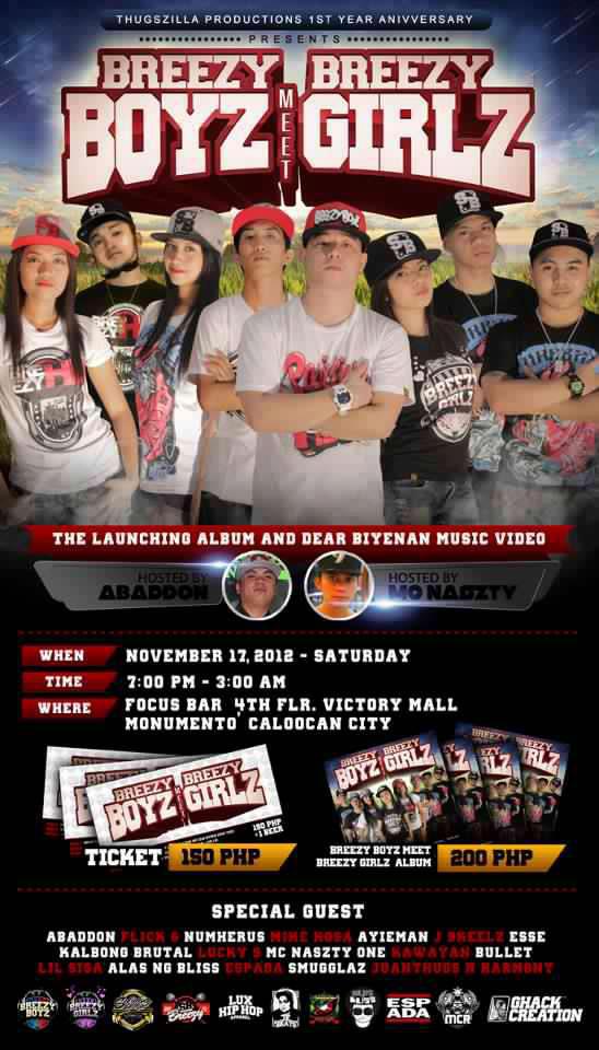 Pinoy Hiphop Superstar: Breezy Boys Meet Breezy Girlz