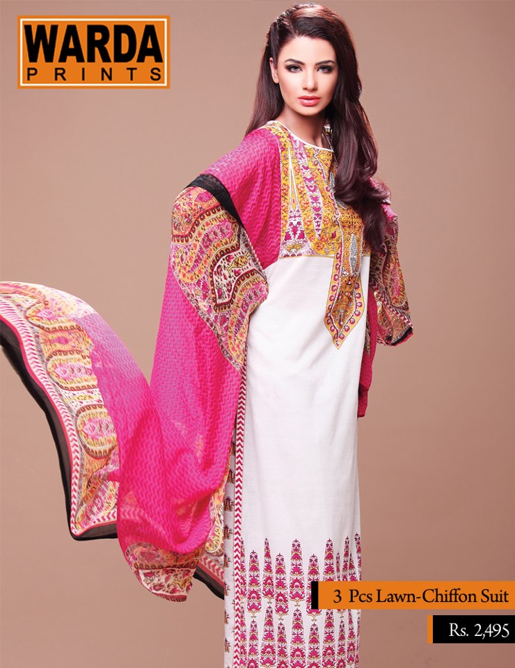 Warda Designer Lawn Suits Summer Collection 2013 Vol-2 | Fresh ...