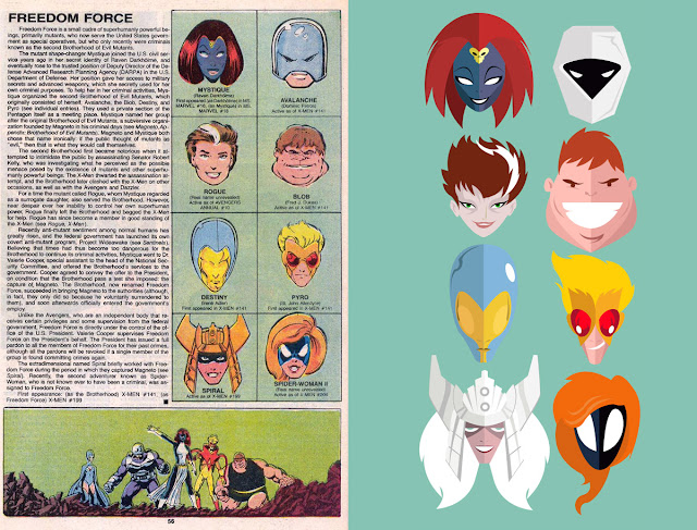 The Official Handbook to the Marvel Universe - REDUX Edition: FREEDOM ...
