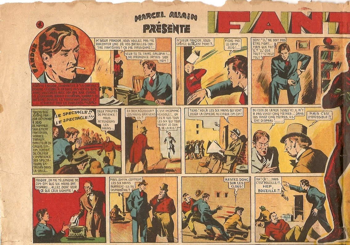 The MysterIous Flame of Queen Loana: FANTOMAS (1941)