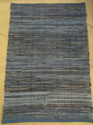 Daisy Hill Weaving Studio: Sett Solutions and Binding a Denim Rag Rug