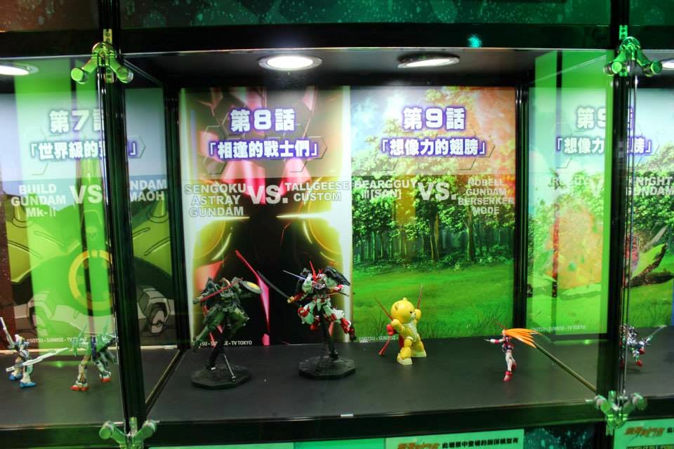 GUNDAM GUY: Gundam Build Fighters 'Every Episode Battle' Diorama - On ...