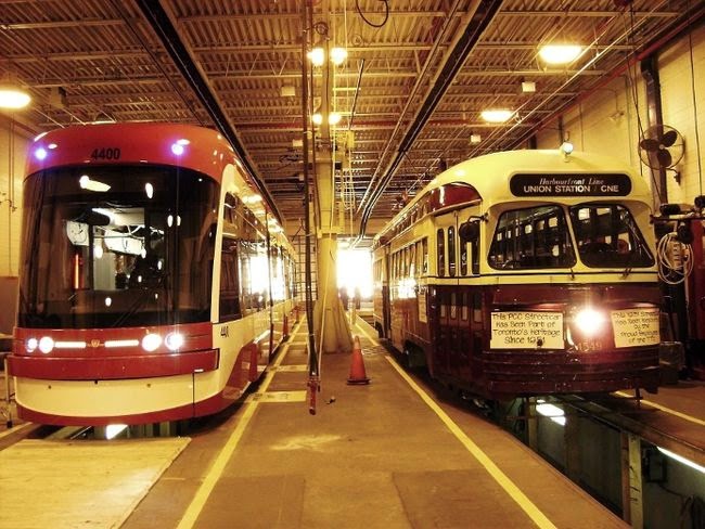 Toronto's News: Toronto's TTC streetcars — then and now