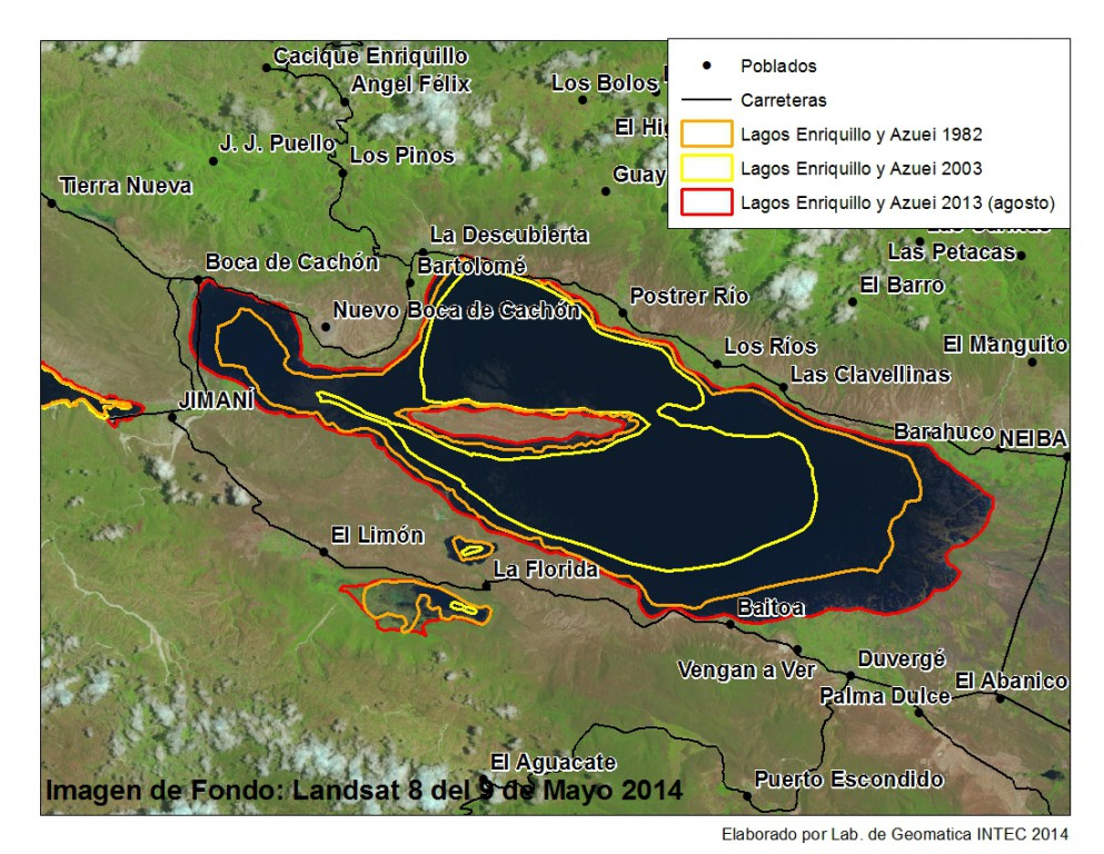 Fotos de la Crecida del Lago Enriquillo - Blog Dominicano