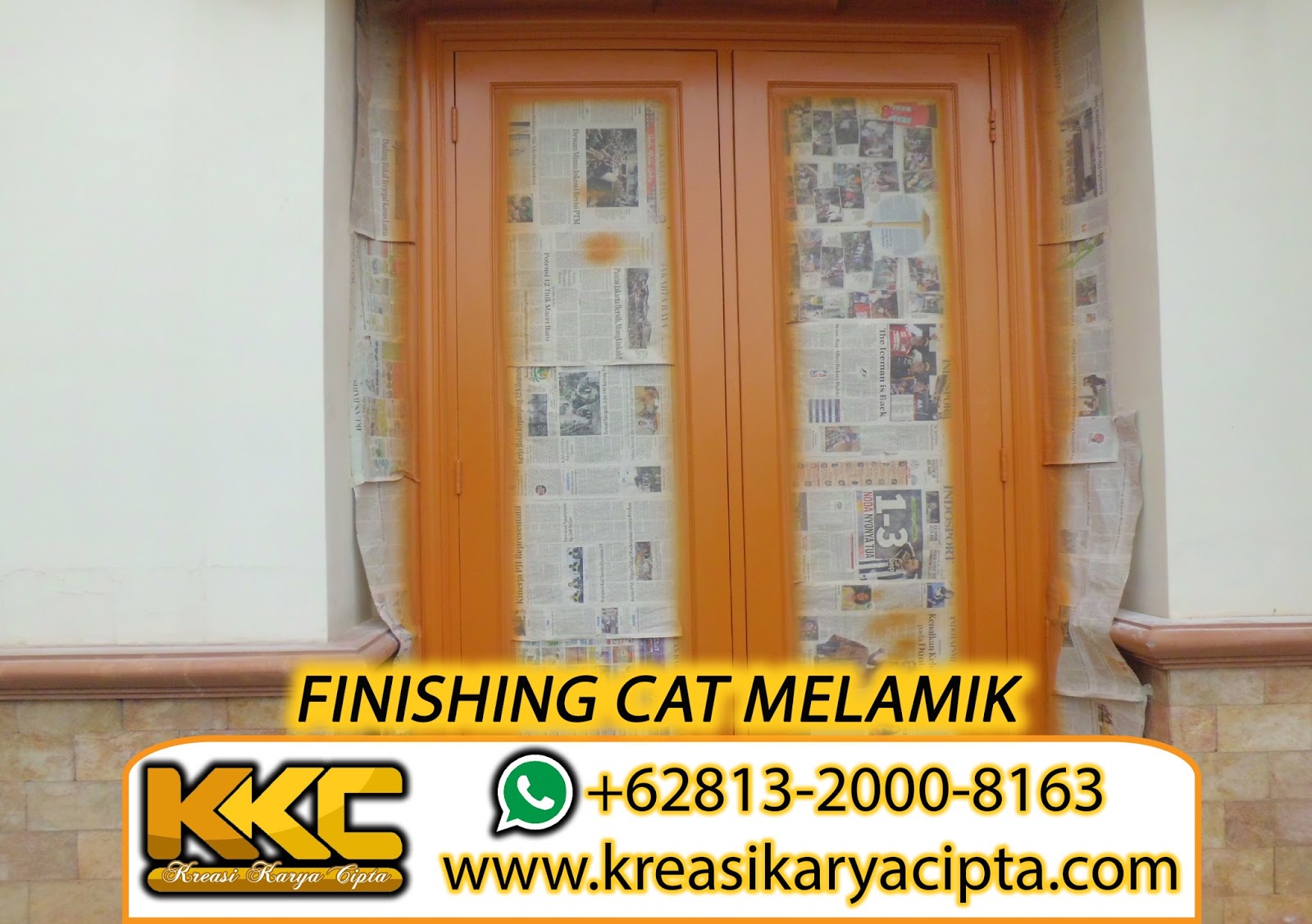 Finishing Cat Melamik TERMURAH