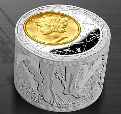 Gold Silver Currency: NIUE 50 Dollars 2013 - Fortune Rex Mercury Six ...