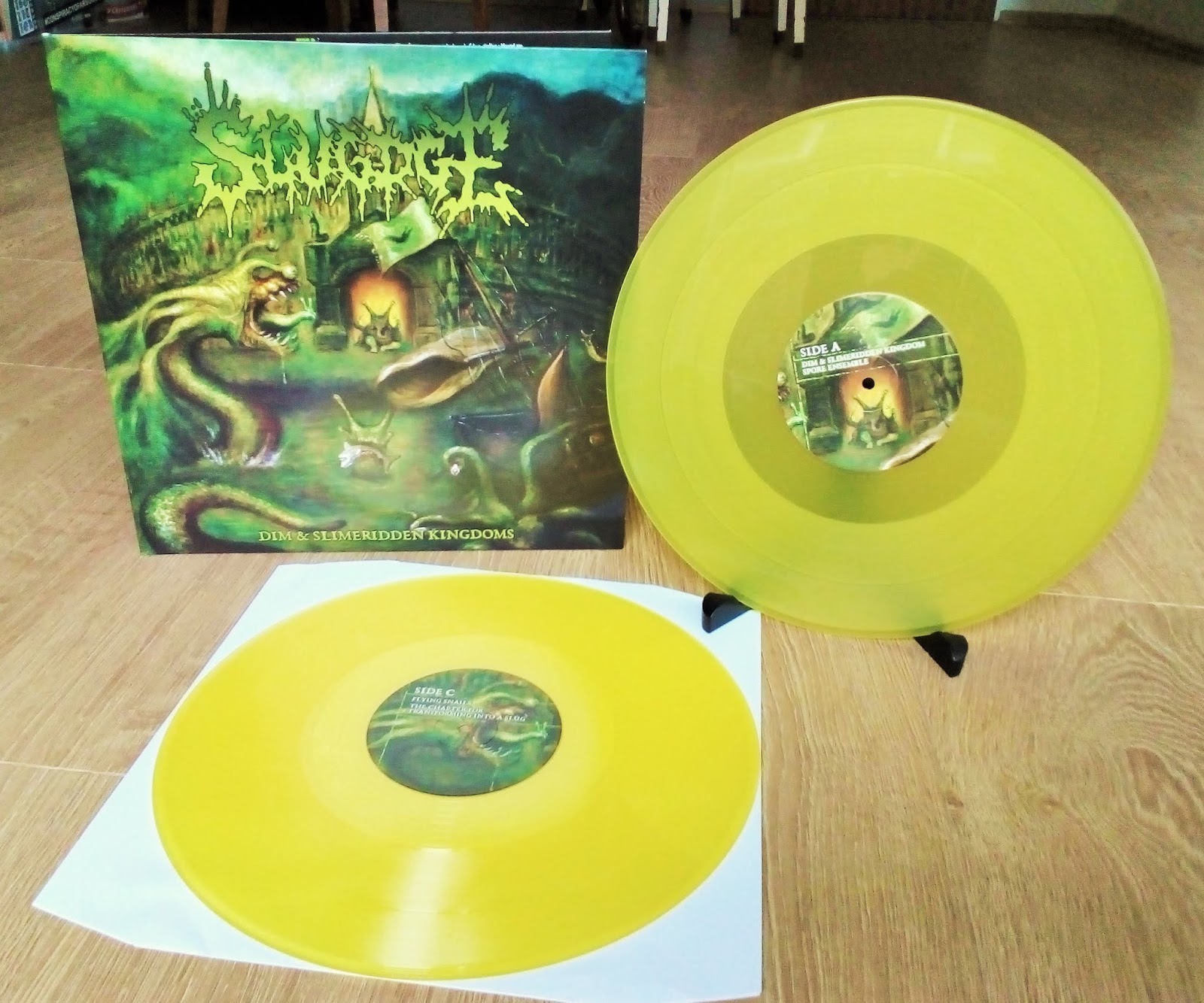 hardcore/metal vinyl: slugdge - dim and slimeridden kingdoms