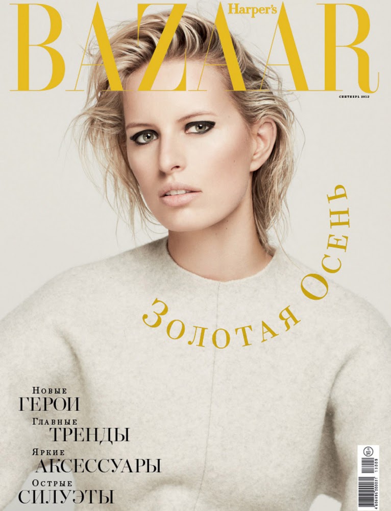 Karolina Kurkova Magazine Photoshoot For Harper’s Bazaar Russian ...