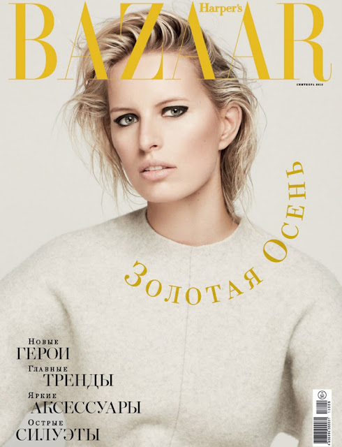 Karolina Kurkova Magazine Photoshoot For Harper’s Bazaar Russian ...