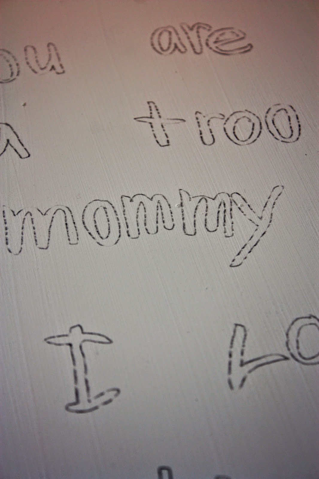 ~make a sign from a memorable kids letter~ - My Sweet Savannah