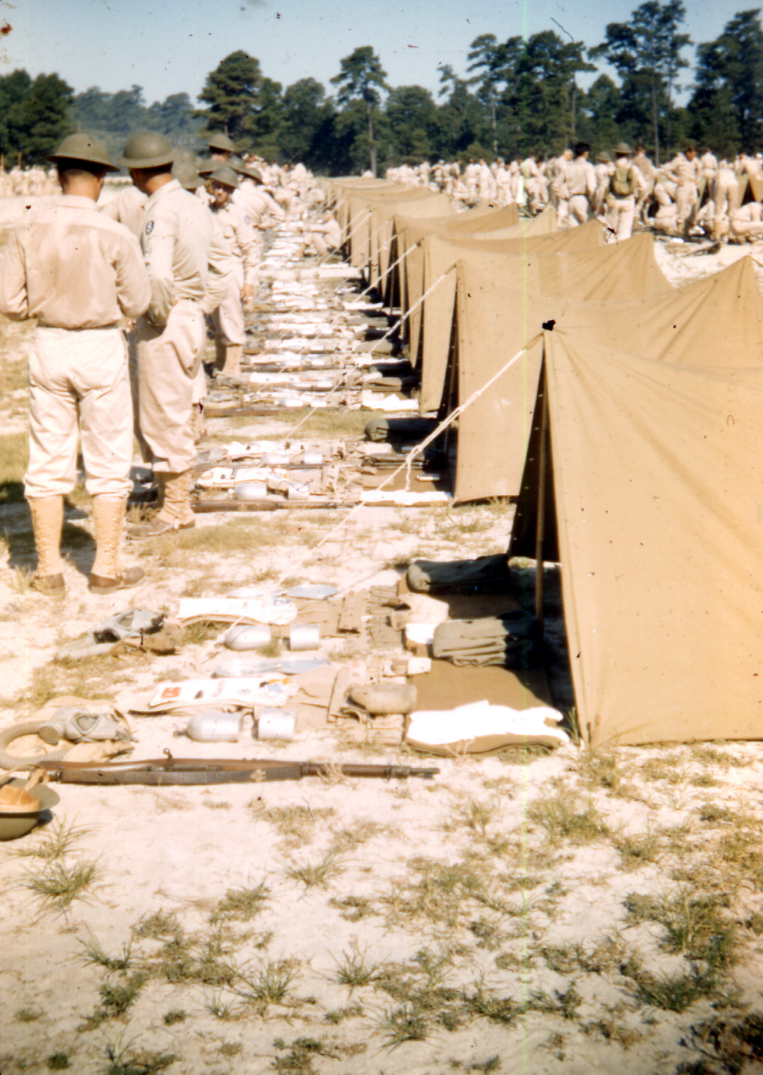 Grandpa's Army: Barracks life and camping at Fort Jackson -- more rare ...