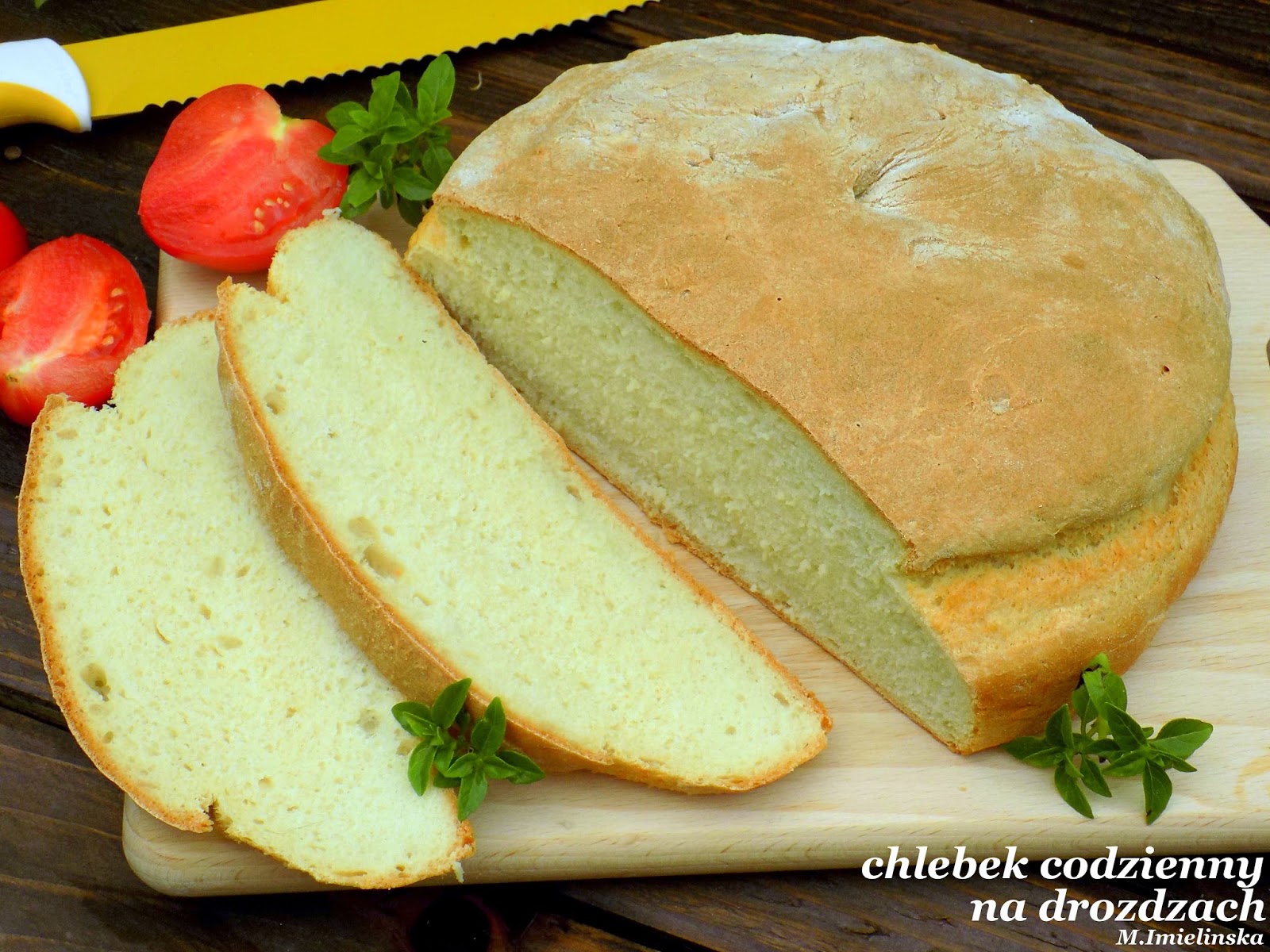 Domowa Cukierenka : chleb na drożdżach- szybki, codzienny, zwykły