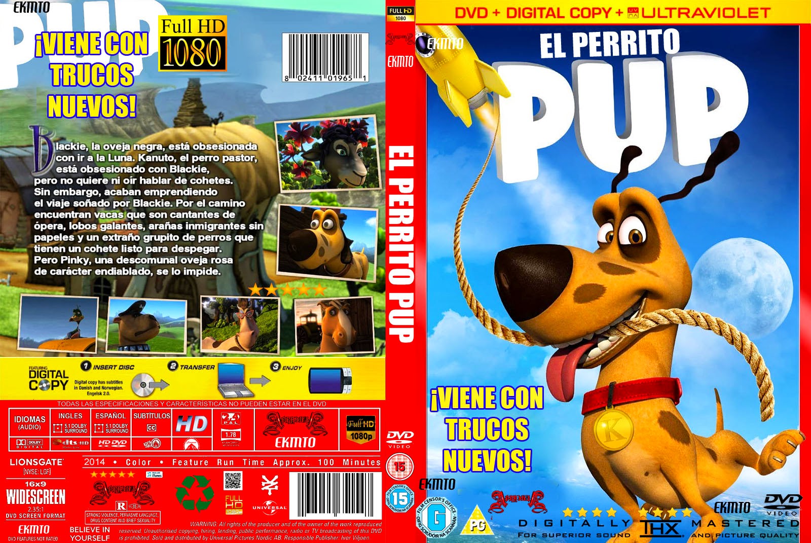 Cover: El perrito pup dvd