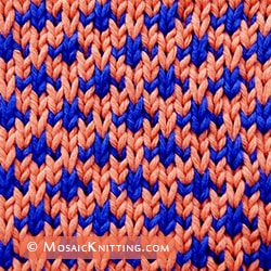 Swiss Check 🧶 Mosaic Knitting