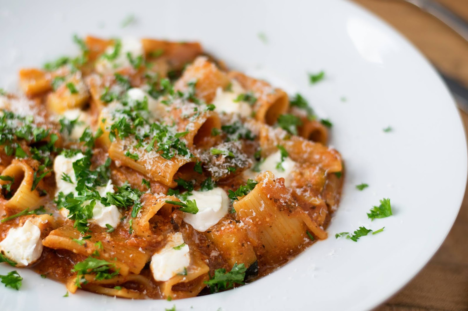 Instant Pot Zucchini Pasta Parmesan Recipe - The Kitchen Wife