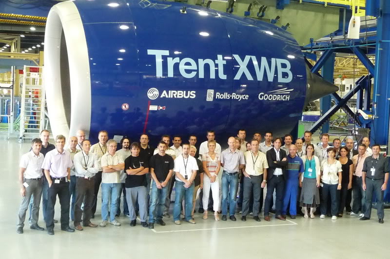 A350 XWB News: Trent XWB engine flight tests in A380 testbed just the ...