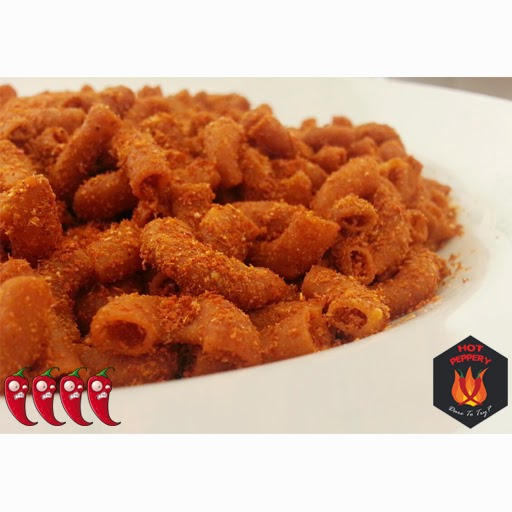 Hot Peppery: Cemilan Pedas Parah | Makaroni Ngehe