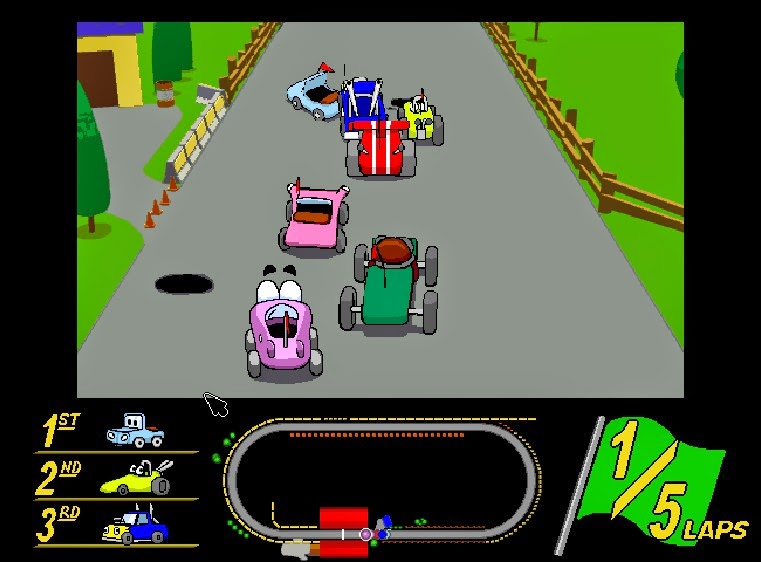 Gaming After 40: Adventure of the Week: Putt-Putt Enters the Race (1998)