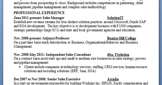 Sales Manager Resume Samples in Word Format Free Download