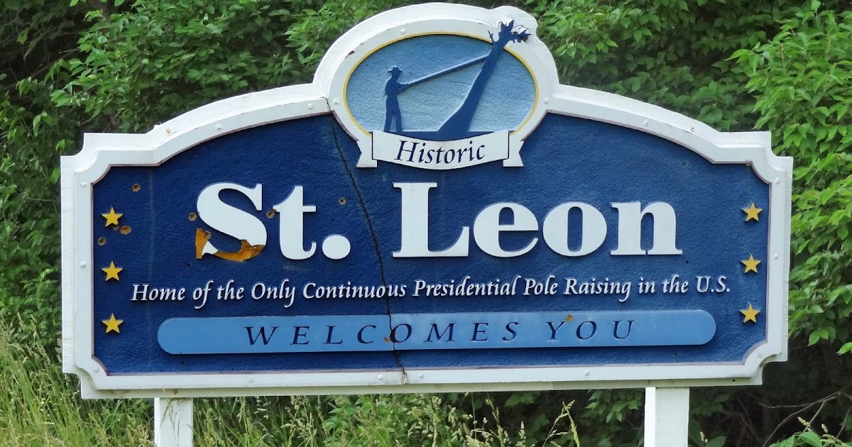 Geographically Yours Welcome: St. Leon, Indiana