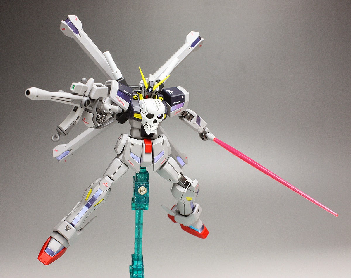GUNDAM GUY: HGBF 1/144 Crossbone Gundam Maoh - Painted Build