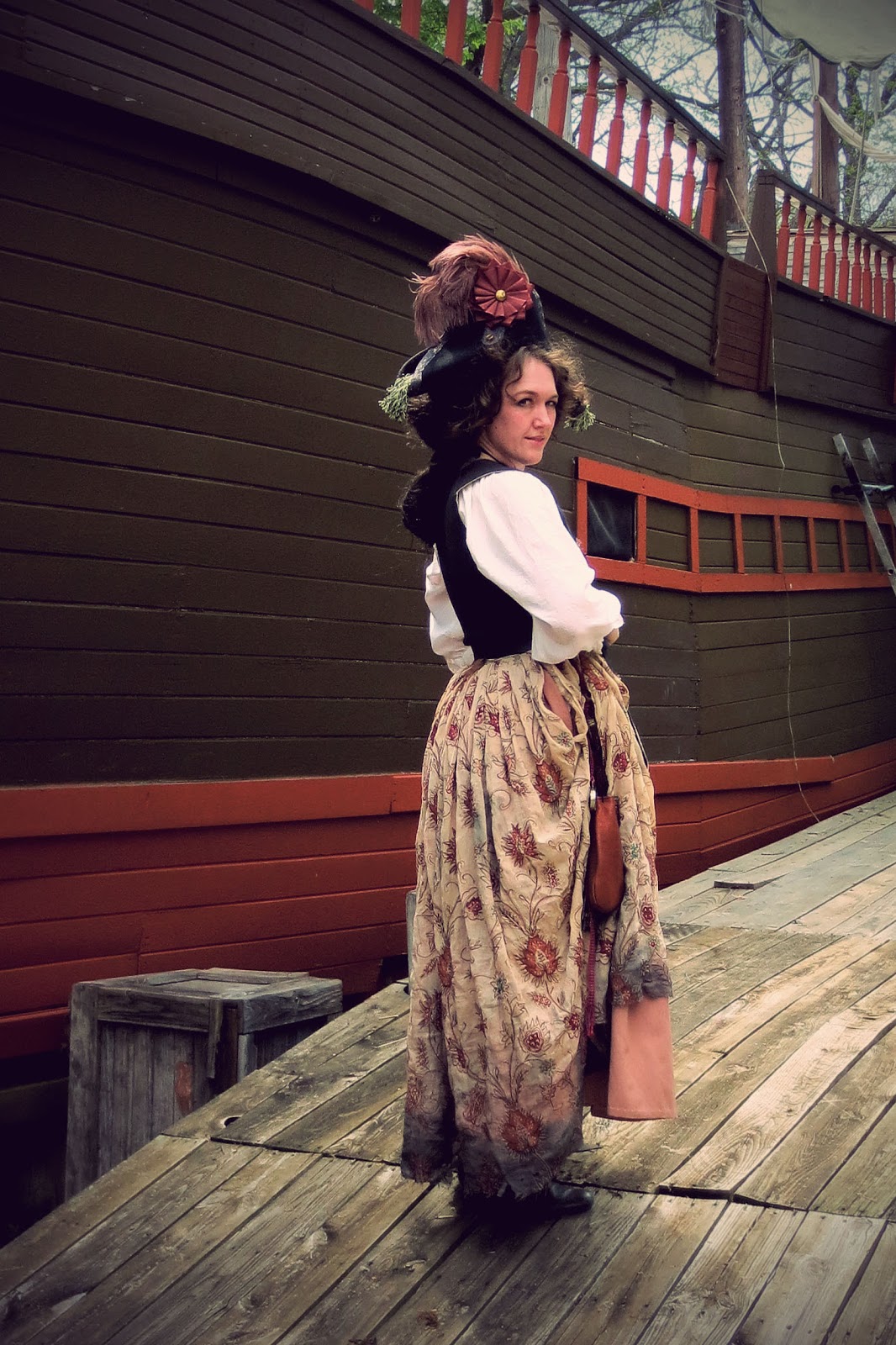 Festive Attyre: first voyage of the pirate costume