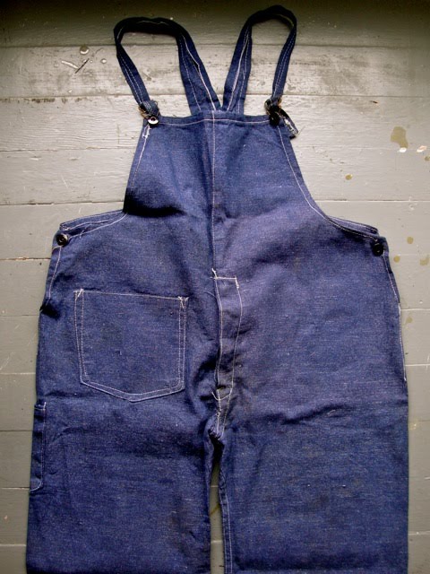 RIVETED: EARLY 1900'S OVERALLS......