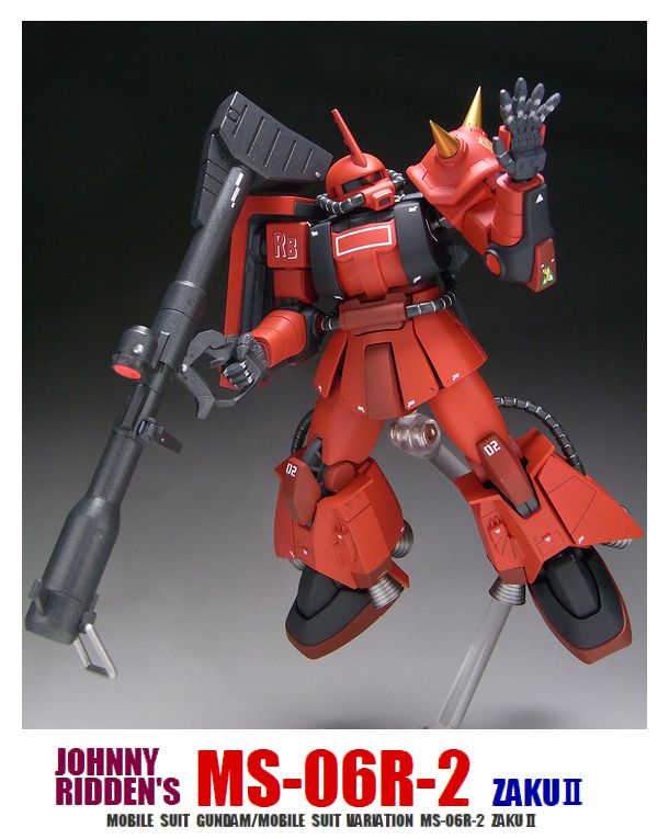 HGUC 1/144 Zaku II Johnny Ridden Custom Painted Build