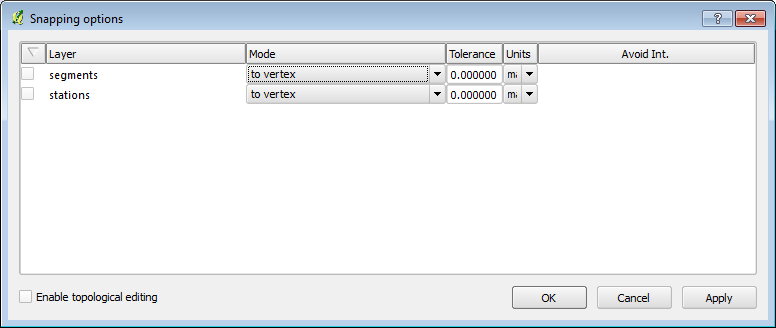 dominoc925: Edit line segments to snap to vertex nodes in Quantum GIS