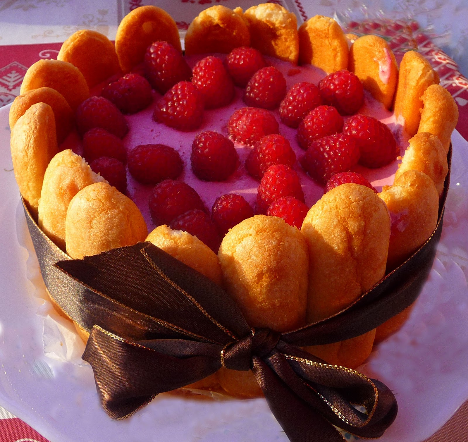 Recette de charlotte aux framboises ~ So DeLiCiOsO*