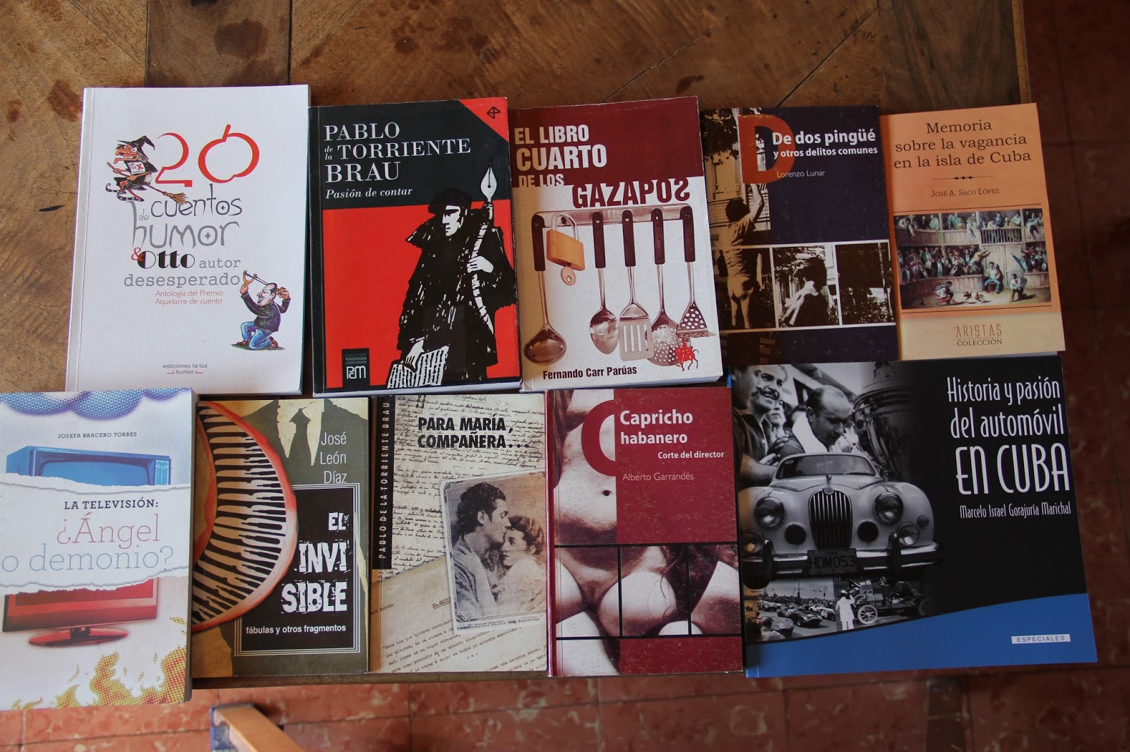 LA BIBLIOTECA CUBANA DE BARBARITO: Los libros que han venido de Cuba...