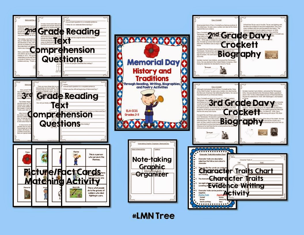 LMN Tree: Memorial Day: Free Activities and Lesson Ideas