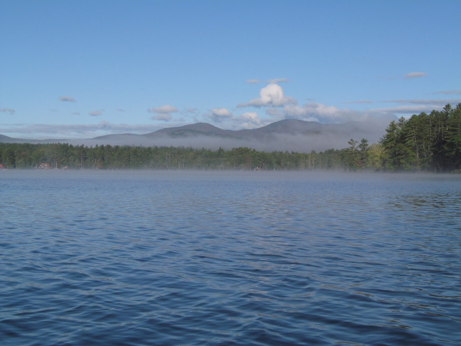 Recreational Kayaking in Maine: Kezar Lake (Lower Basin), Lovell, ME