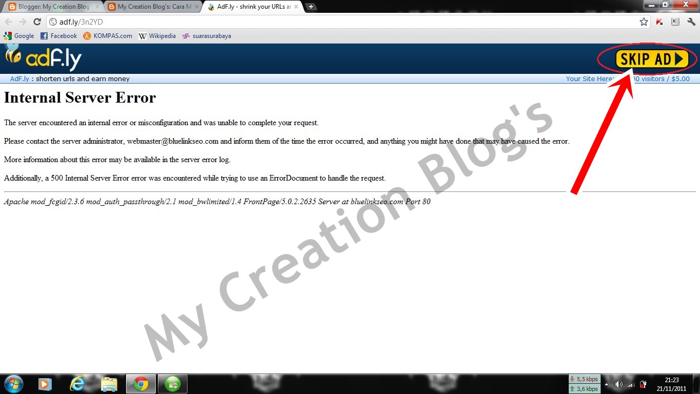 Guru IT: Cara Download di adf.ly