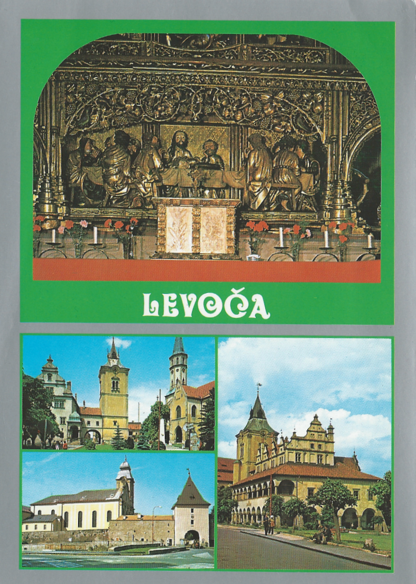 dewereldiskleinenmooi: Levoca, kaart van H&L uit Slowakije