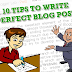 How To Write a Professional Blog Post? - 10 Tips ~ My Blogger Lab
