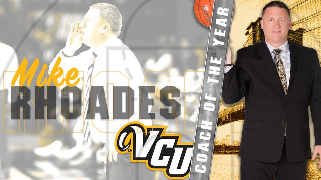 Rhoades Named Atlantic 10 Coach of the Year