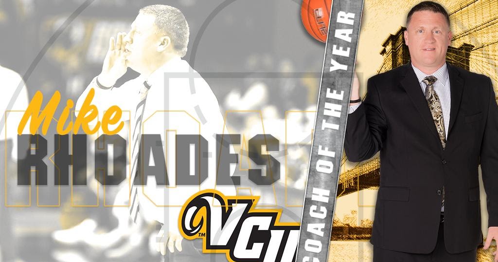 Rhoades Named Atlantic 10 Coach of the Year