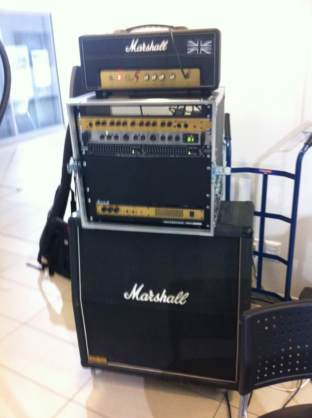 Thomas Munro sound engineer: Marshall Rig at Middlesbrough college open ...