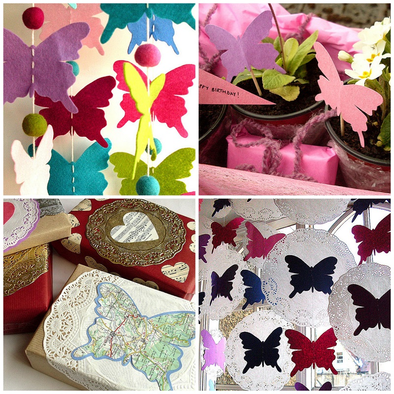 Bugs and Fishes by Lupin: 8 Free Butterfly Tutorials / Crafty Ideas