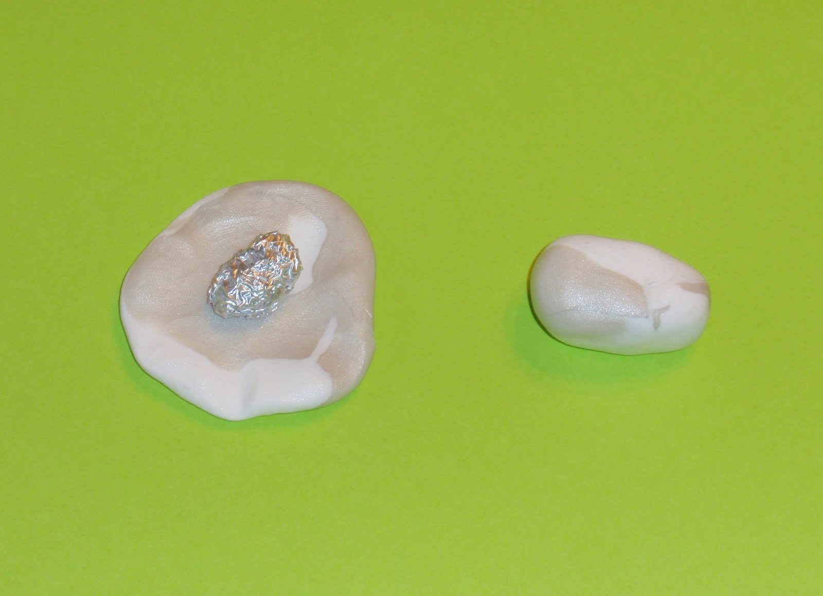 Diary of a Crafty Lady: Personalized Clay Rock Magnets