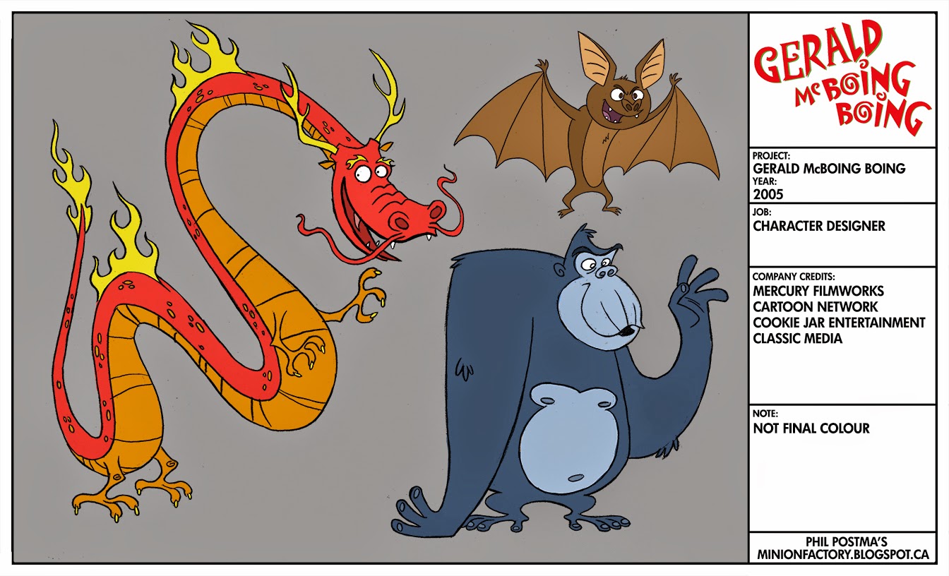 MINION FACTORY: 2005 - Gerald McBoing Boing