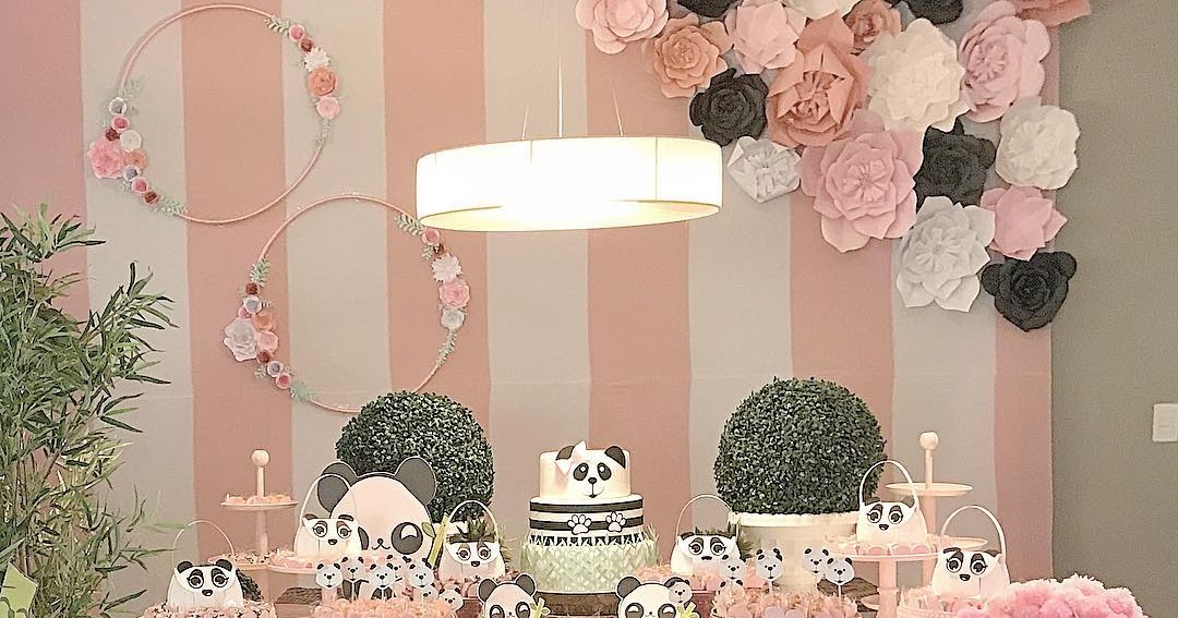 Festa Panda Rosa para aniversário de 2 anos! — Guia Tudo Festa - Blog ...
