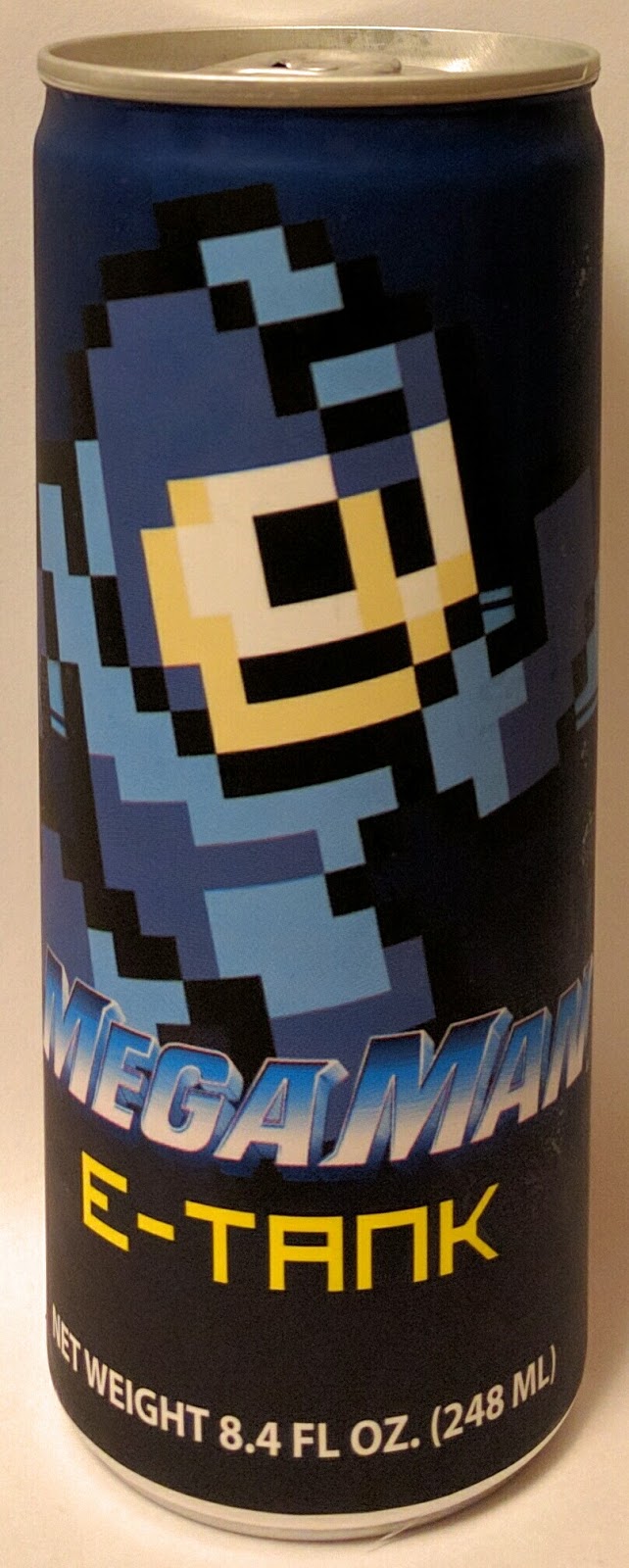 Caffeine King: Mega Man E-Tank Energy Drink Review