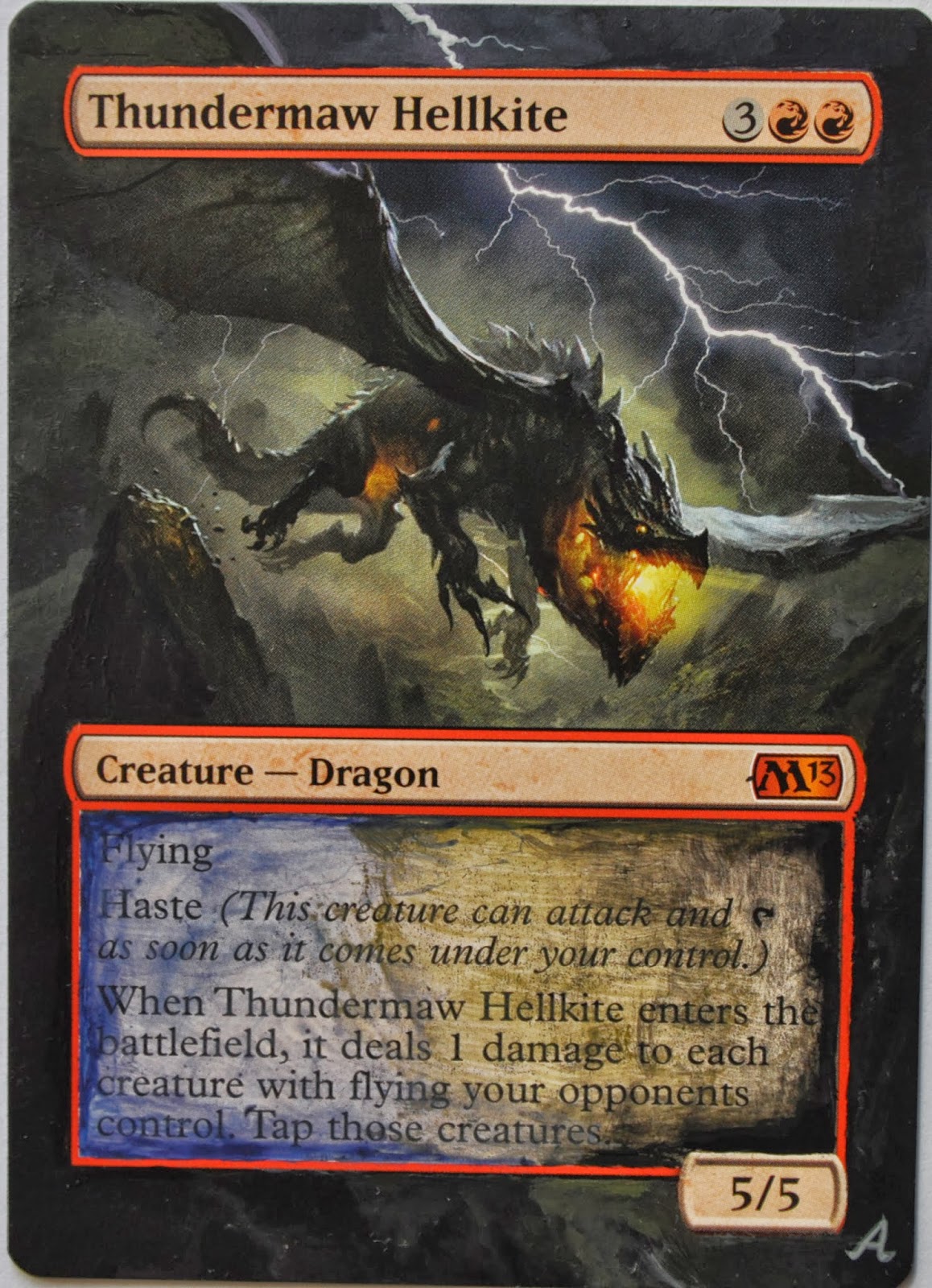 Aspasia Alters Blog: Deathrite Shaman, Domri Rade, Overgrown Tomb, Thundermaw Hellkite, Elvish ...