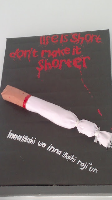 Mari Hijaukan Sekolah Kita: Poster Anti-Rokok